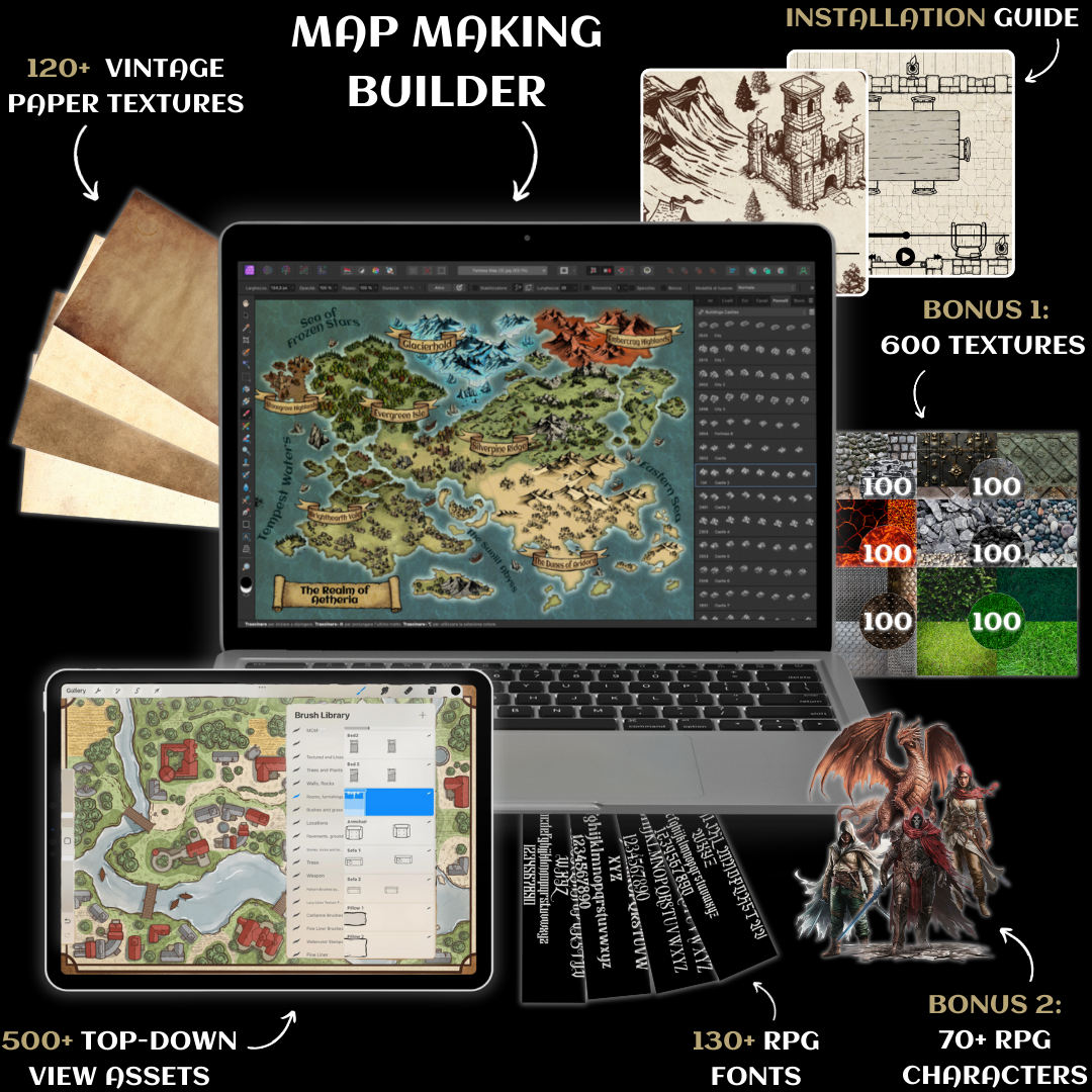 The Complete RPG Map Making Bundle – RPG Maps Forge