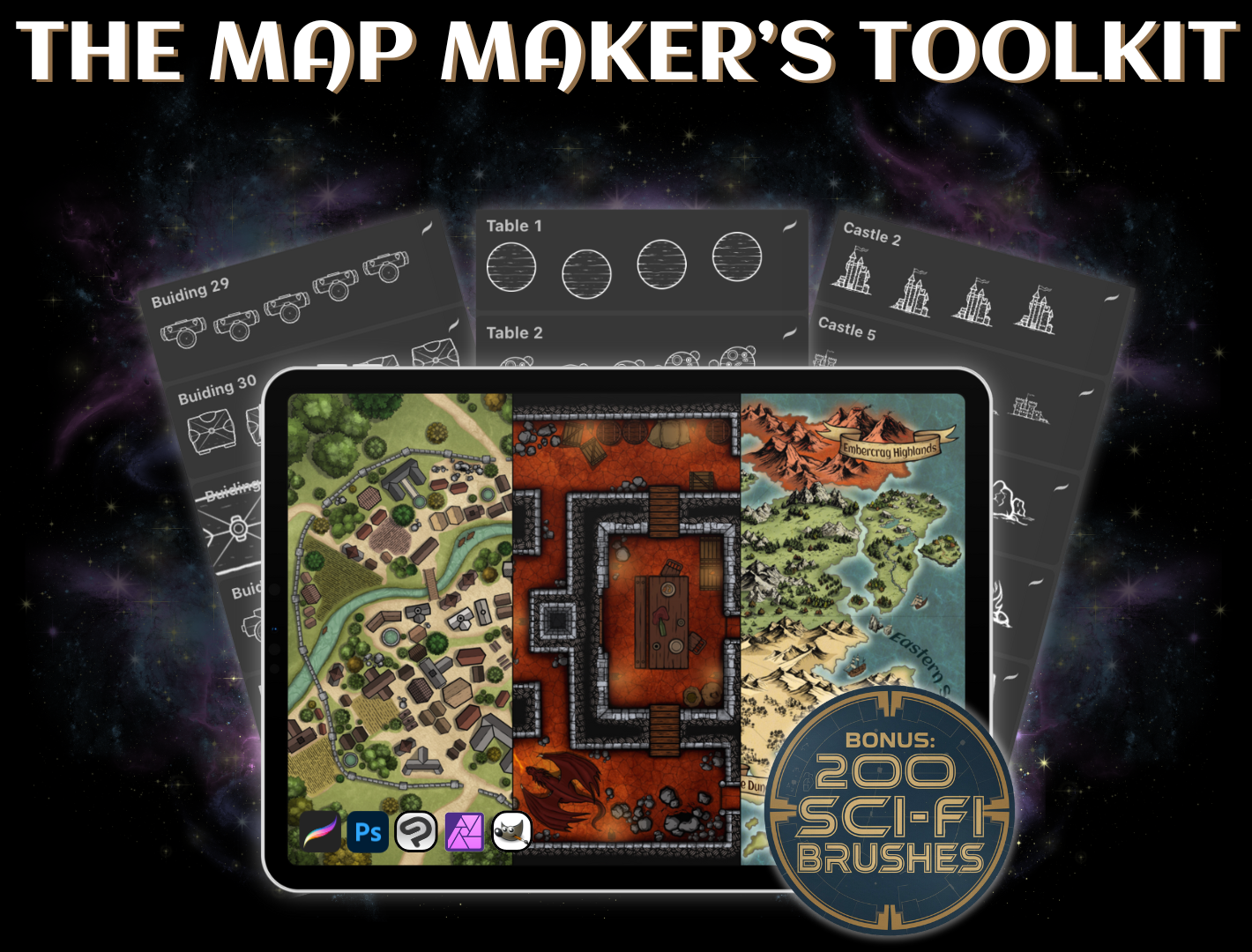 The Map Maker's Toolkit (R) – RPG Maps Forge