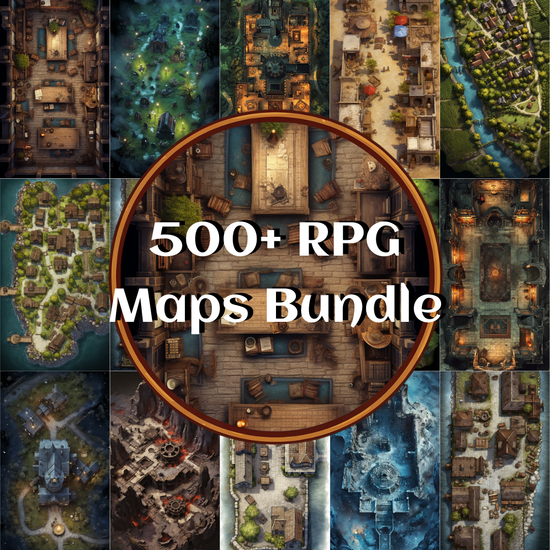 500+ Maps ready to use – RPG Maps Forge